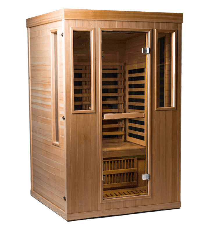 2-Person Hybrid Series IR Sauna (20 amp) - Good Health Saunas